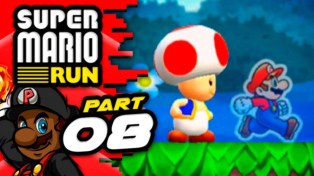 Super Mario Run Let's Play - Part 8 - Toad Rally #2 (Toad Gameplay ...