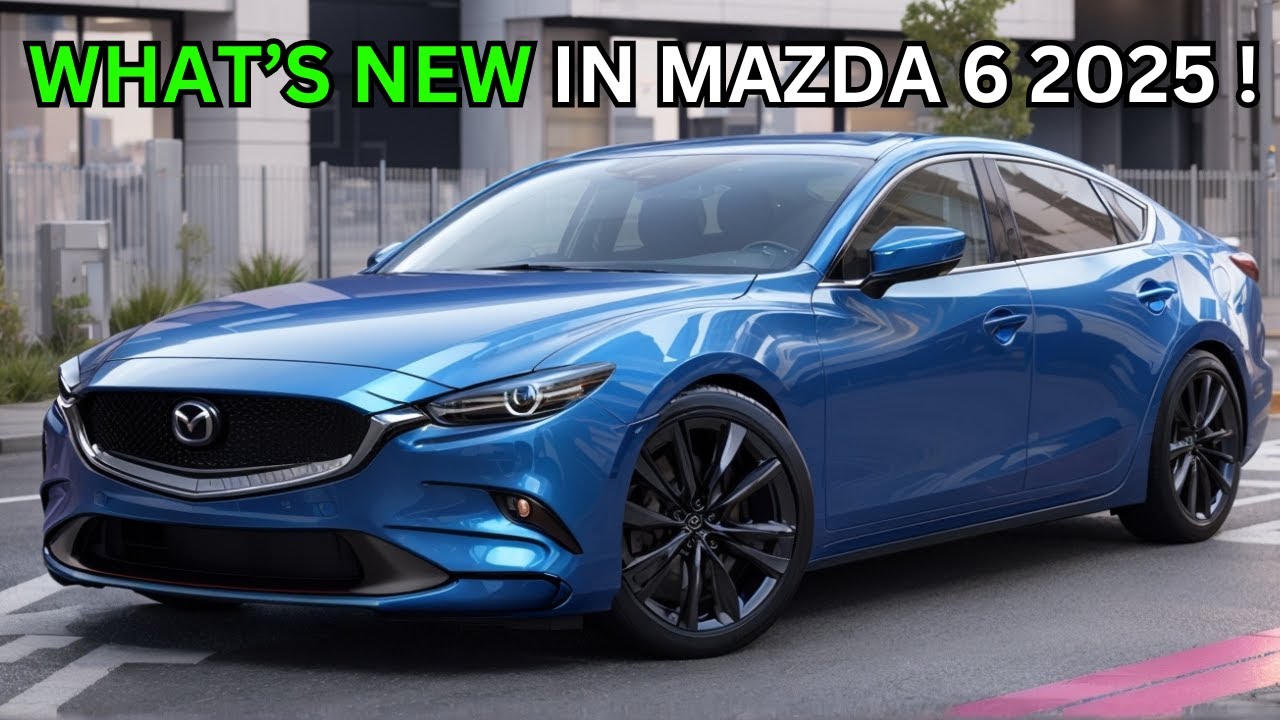 The All New Generation 2025 Mazda 6 Revealed : Unveiling the Future ...