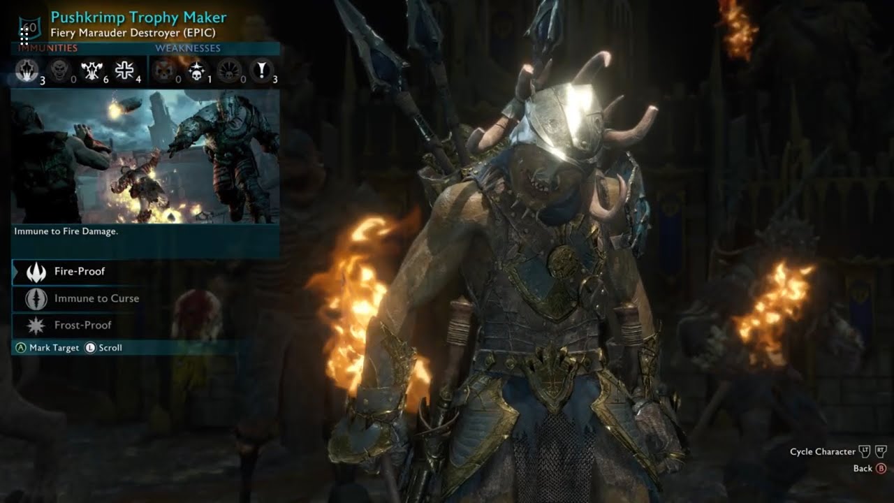 SHADOW OF WAR ARENA 💣Pushkrimp Trophy Maker🔥 - YouTube