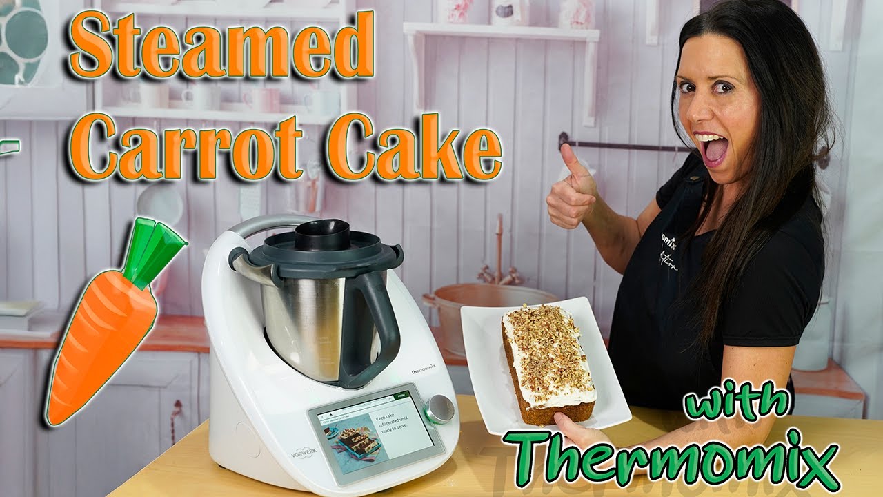 Thermomix Recipes - Steamed Carrot Cake - YouTube