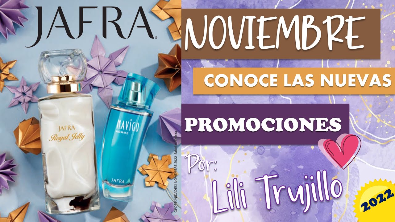 CATALOGO JAFRA DE NOVIEMBRE 2022 - YouTube