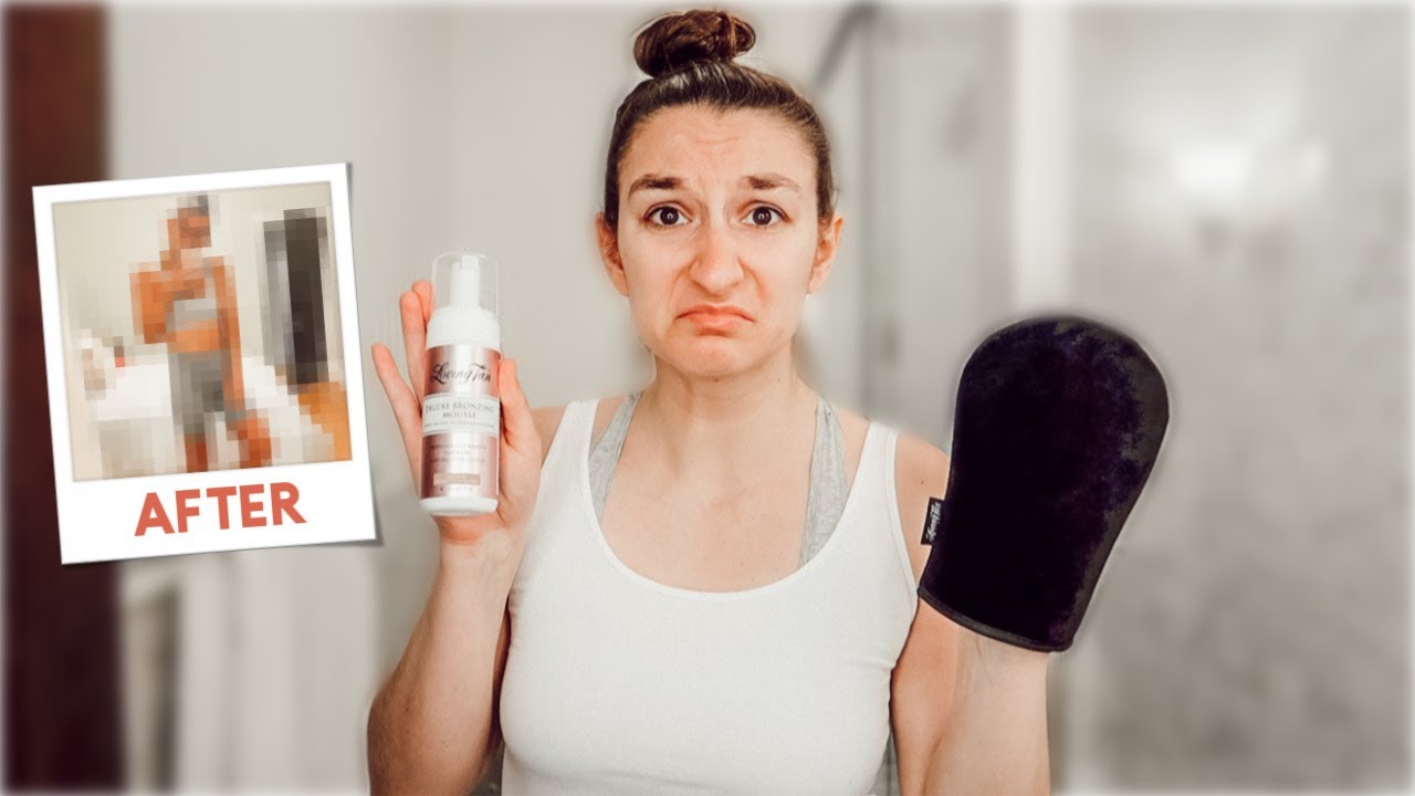 Self Tanning For The First Time EVER | Using Jess Conte's Tanning Tips ...