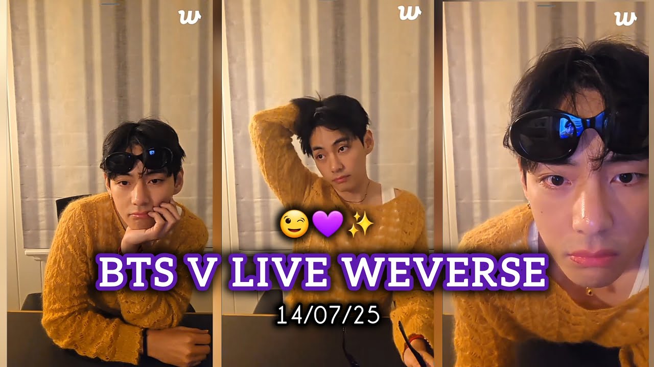🔴 BTS V Live on Weverse [Full Live ] ☆14/05/25 #bts #Live #taehyung #v ...