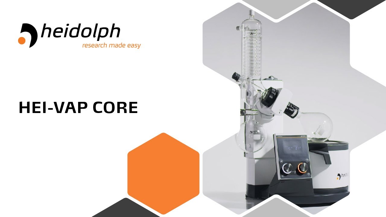 The Hei-VAP Core - High Quality Rotary Evaporator - YouTube