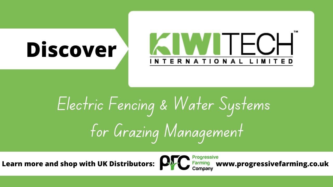 Discover Kiwitech: The ULTIMATE brand to level up your Grazing Management! - YouTube