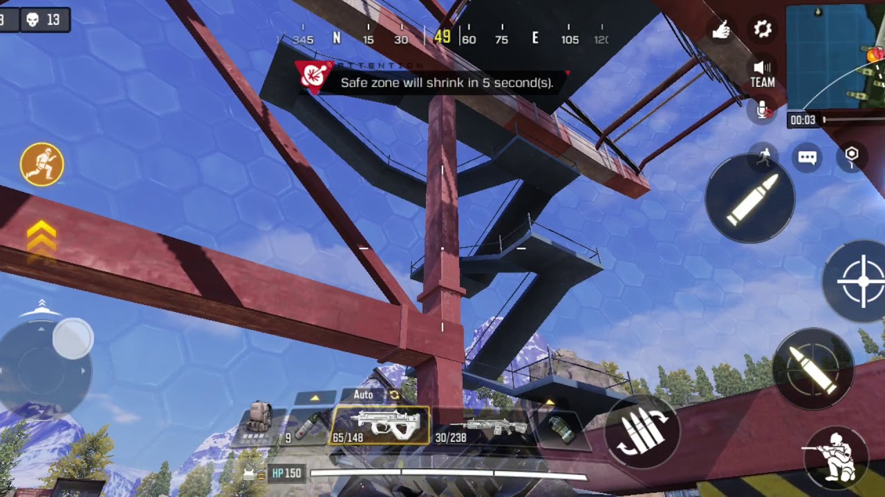 COD mobile BR GAME non filled squad - YouTube