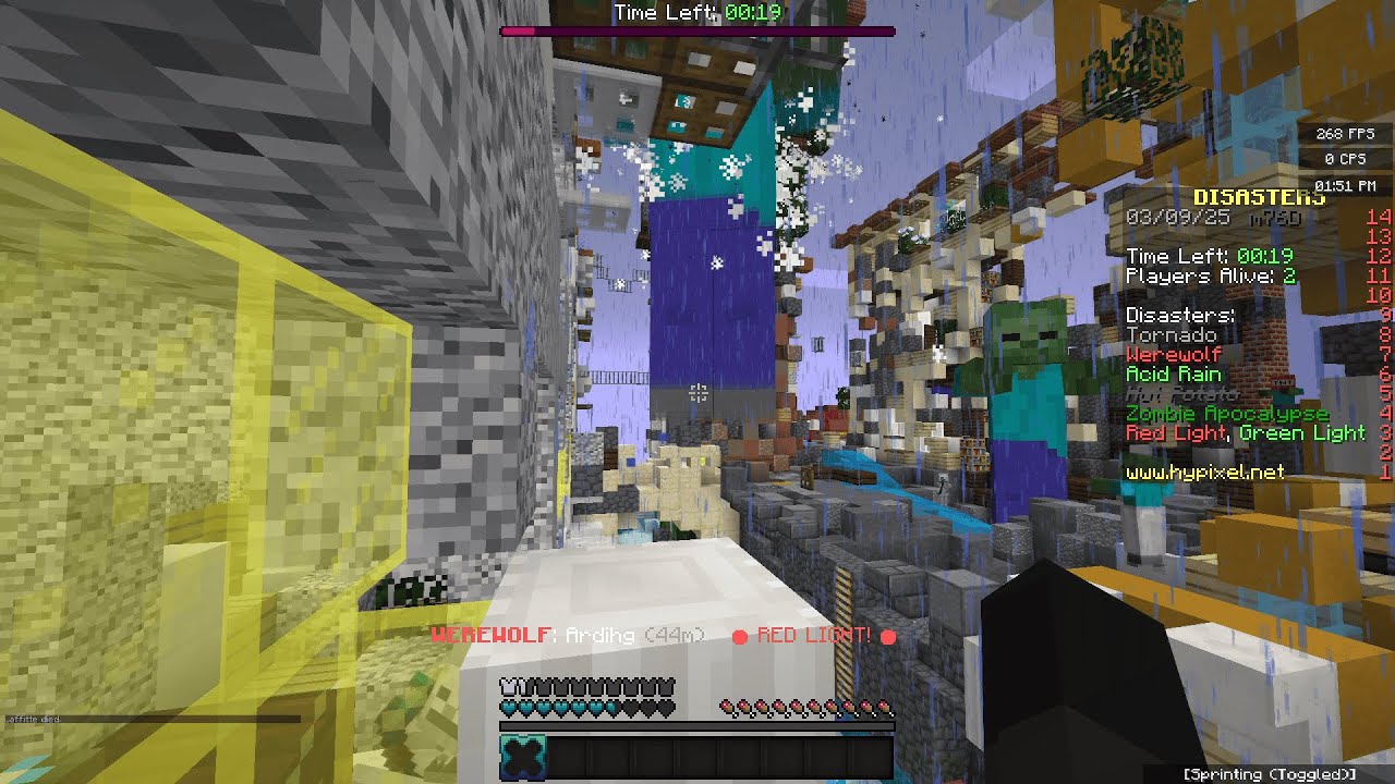 Minecraft Natural Disasters on Hypixel | Hypixel Disasters Gameplay ...
