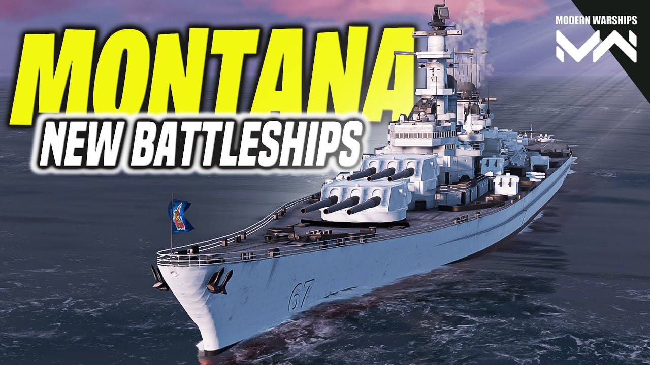 USS Montana (BB-67) Review and Tes Damage Battleships Legendary ...
