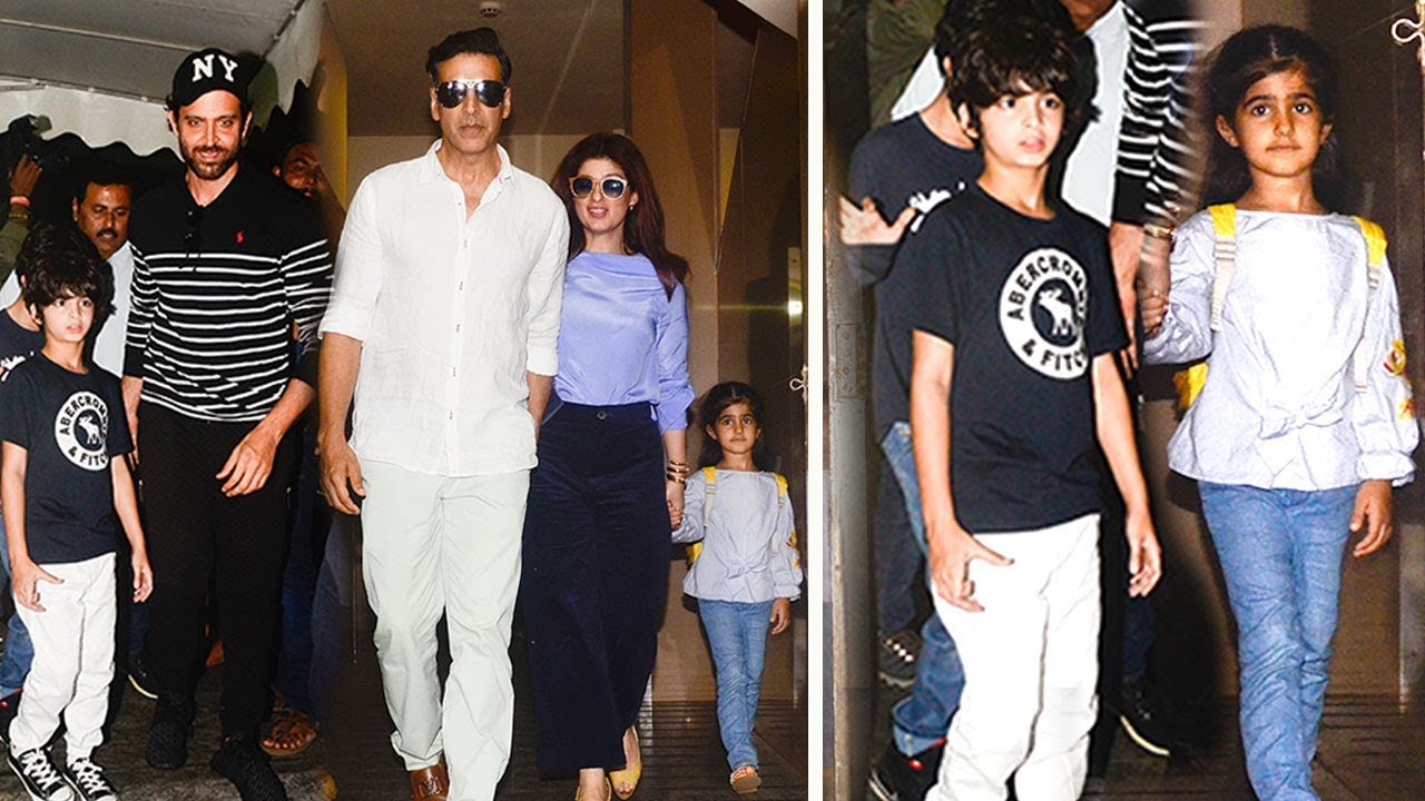 Akshay Kumar Family & Hrithik Roshan Family Seen TOGETHER After ...