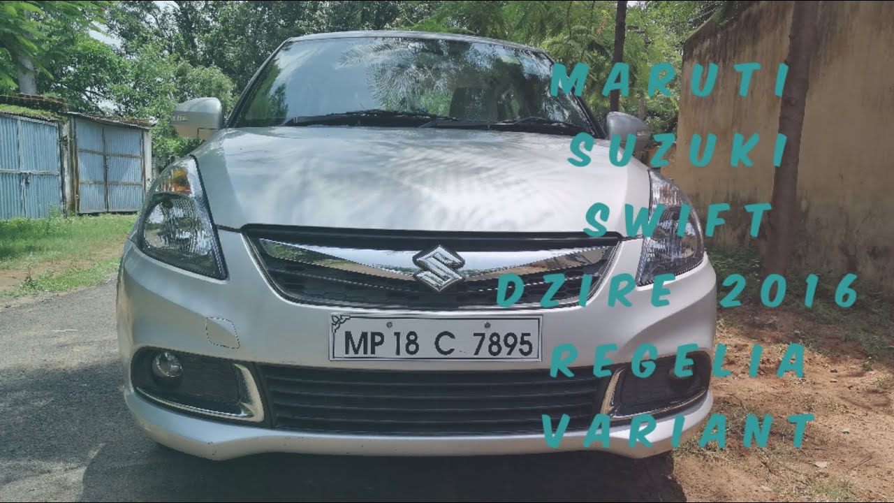 MARUTI SUZUKI SWIFT DZIRE 2016 VXI(O) REGELIA | SPECS | FT. AUTOMOBILE ...