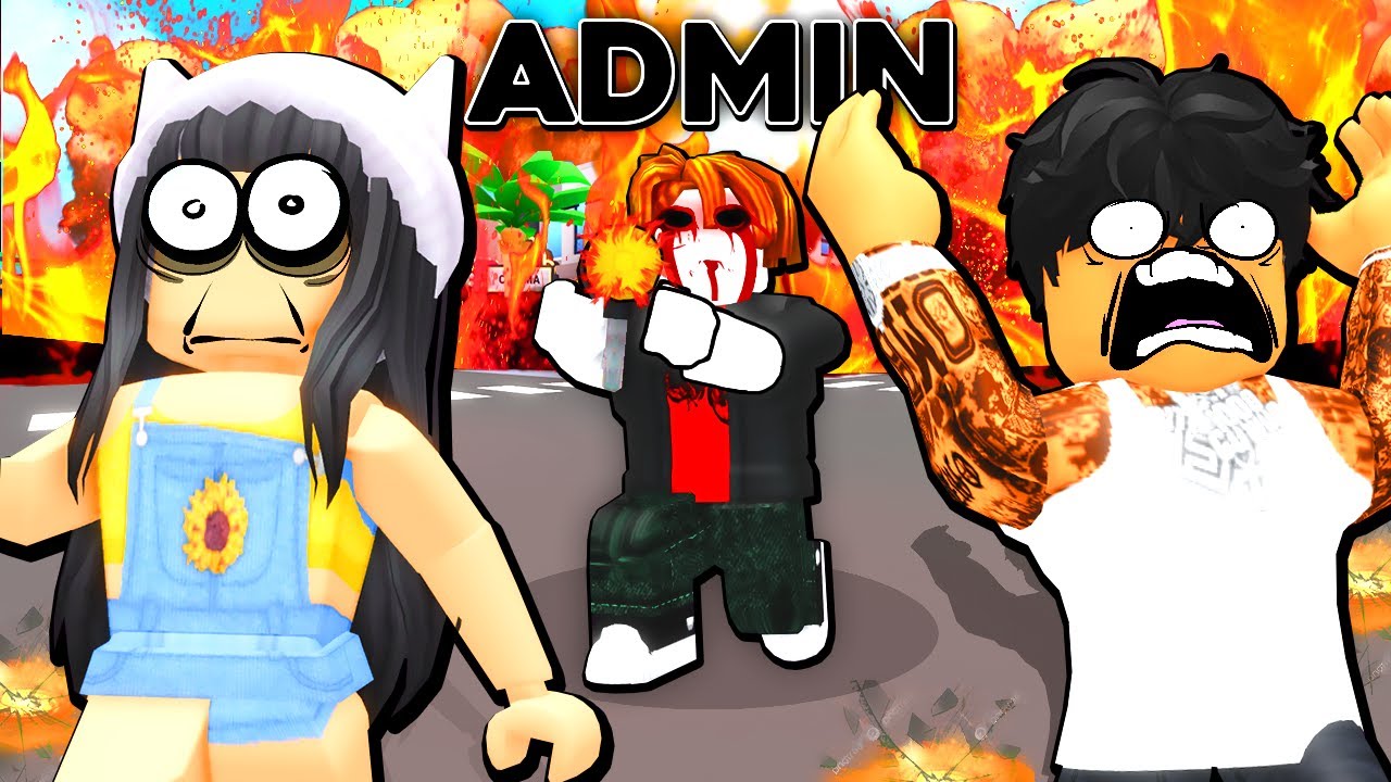 Virei ADMIN e Usei os Comandos para Zoar os NOOBS do Roblox. - YouTube