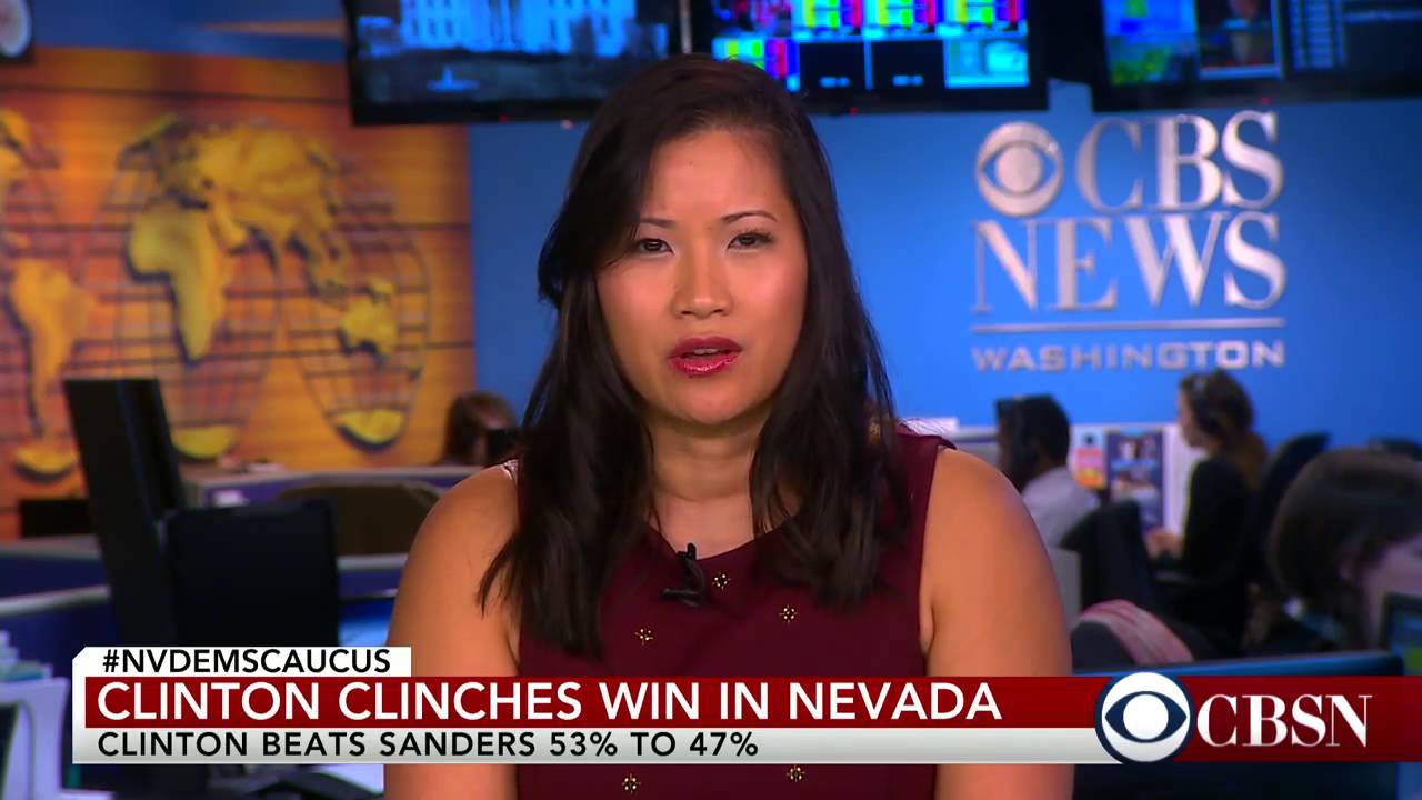 Lynda Tran on CBSN: Clinton's Win in NV Means 'She's Got the Wind At ...
