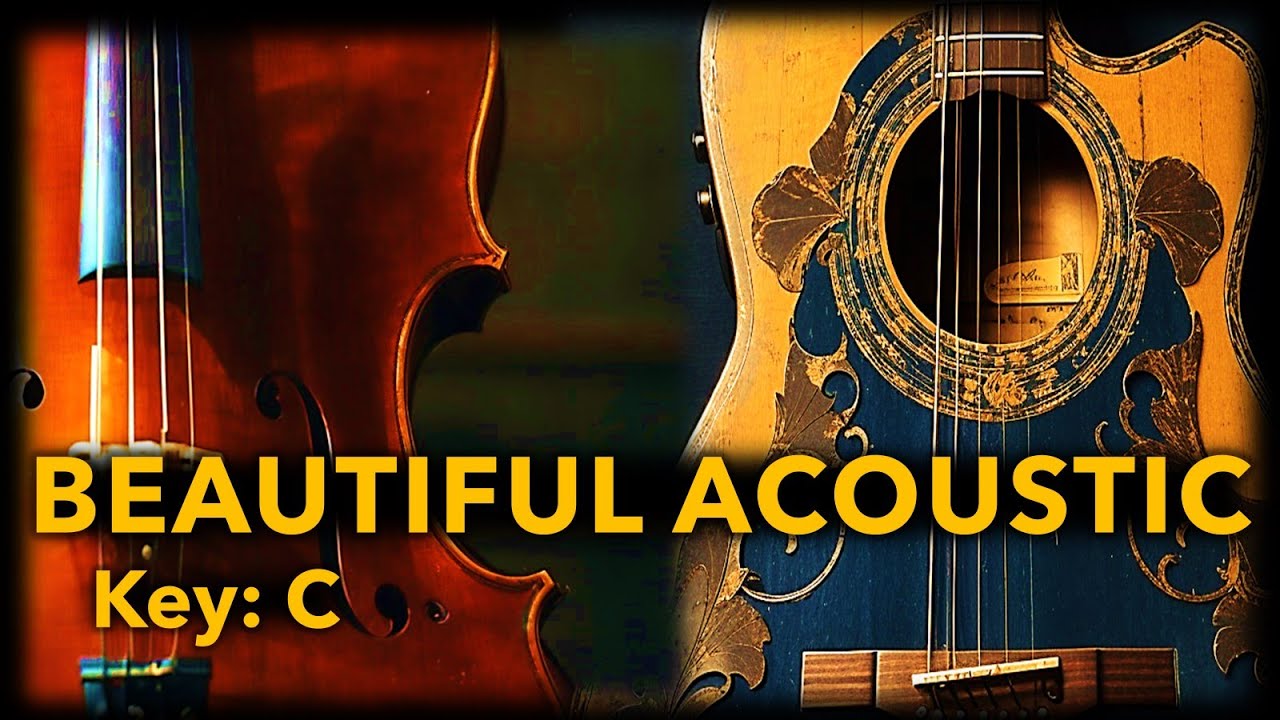 Beautiful Acoustic Backing Track | Key: C - YouTube