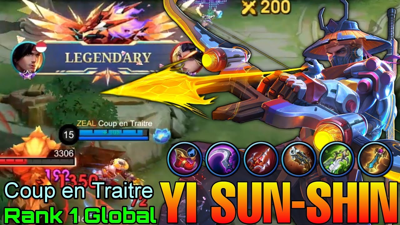 Perfect Legendary YSS High Physical DMG Build - Top 1 Global Yi Sun ...