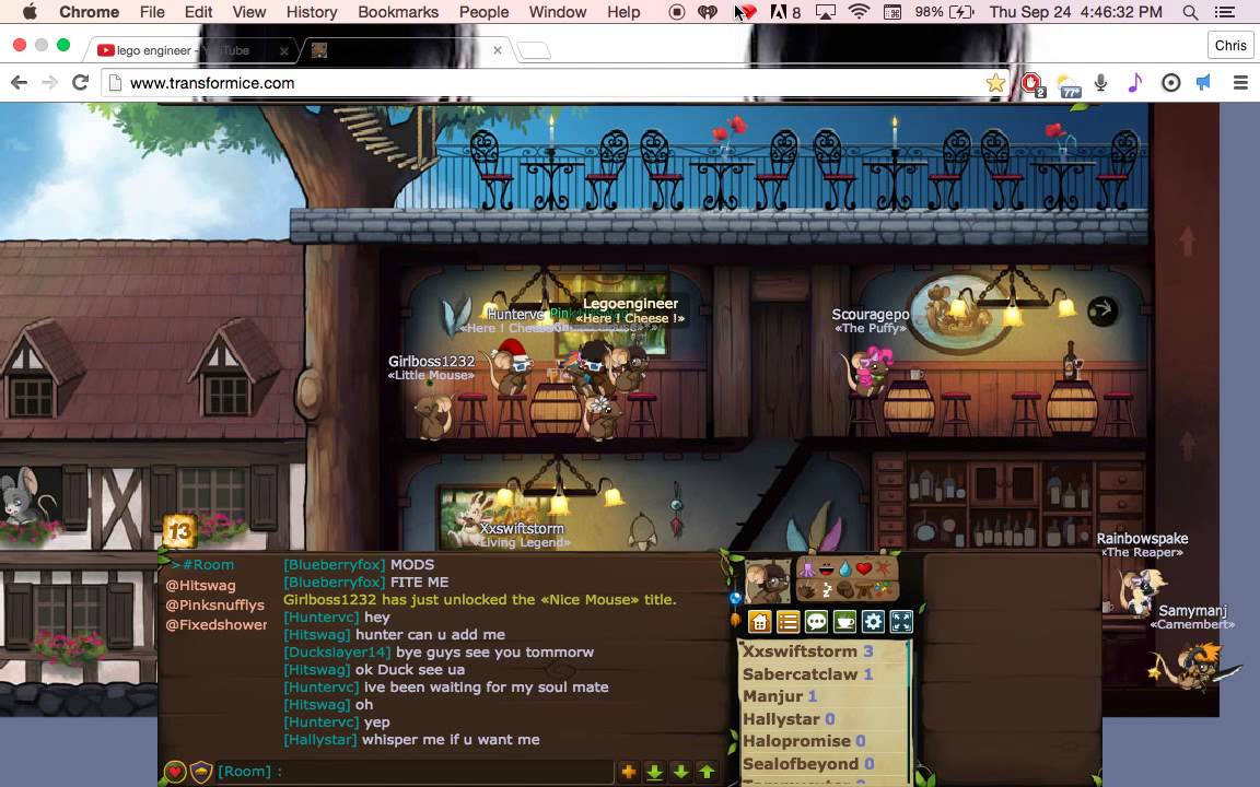 transformice game play, part one - YouTube