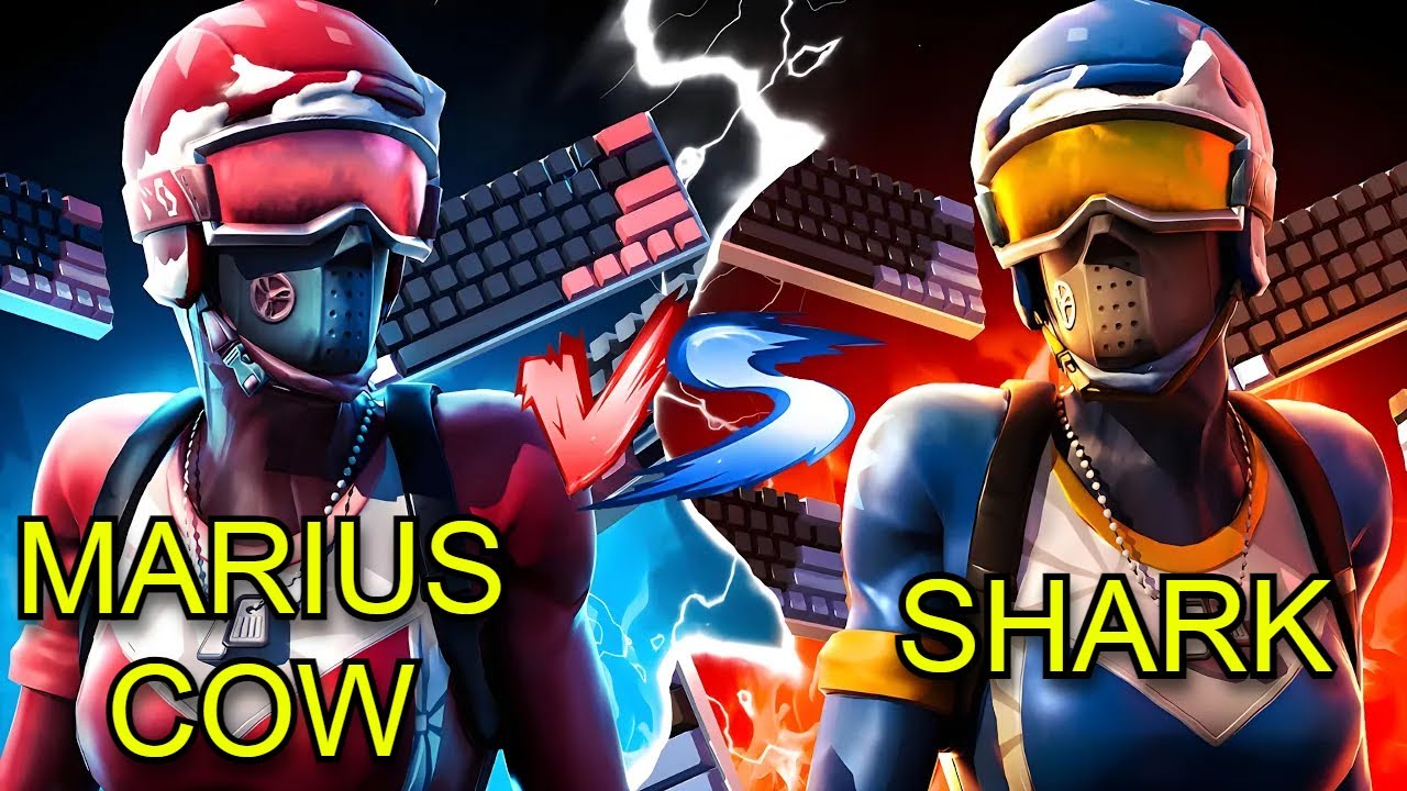 Marius COW vs Shark 1v1 Wager Match! - YouTube