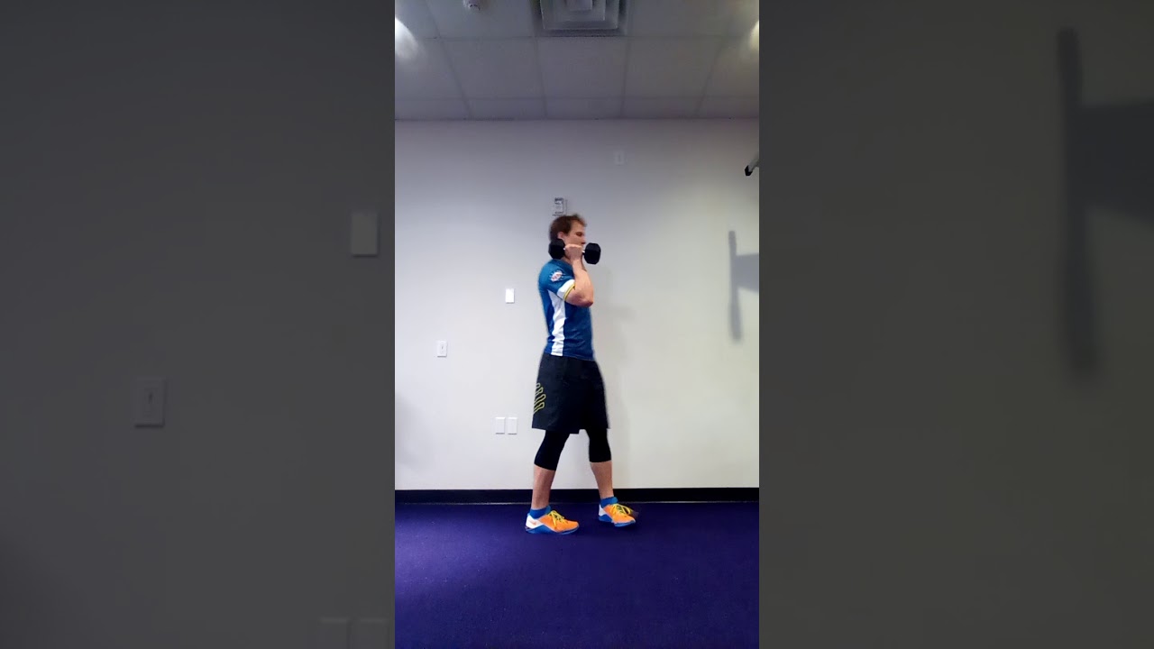 SA Front Loaded Dumbbell Farmer Carry - YouTube