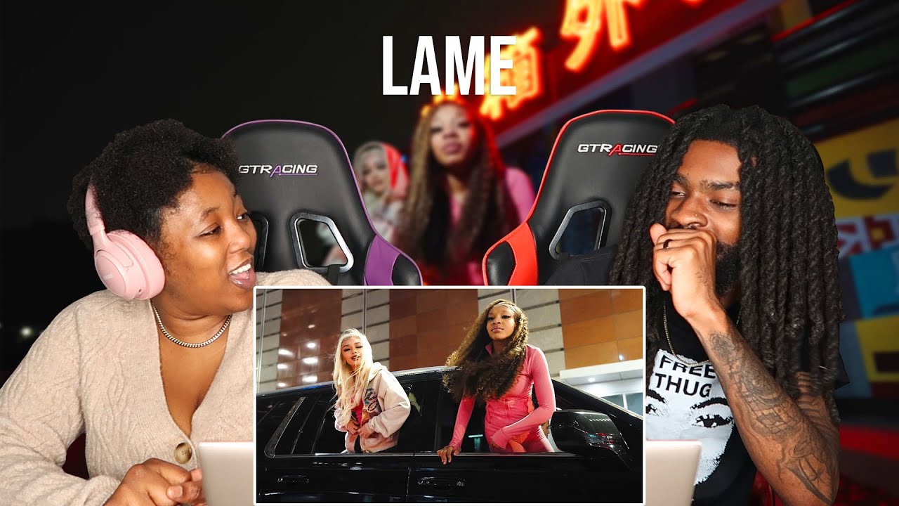 Rucrew Mya & Kaydence - LAME (Corey Diss) | REACTION - YouTube