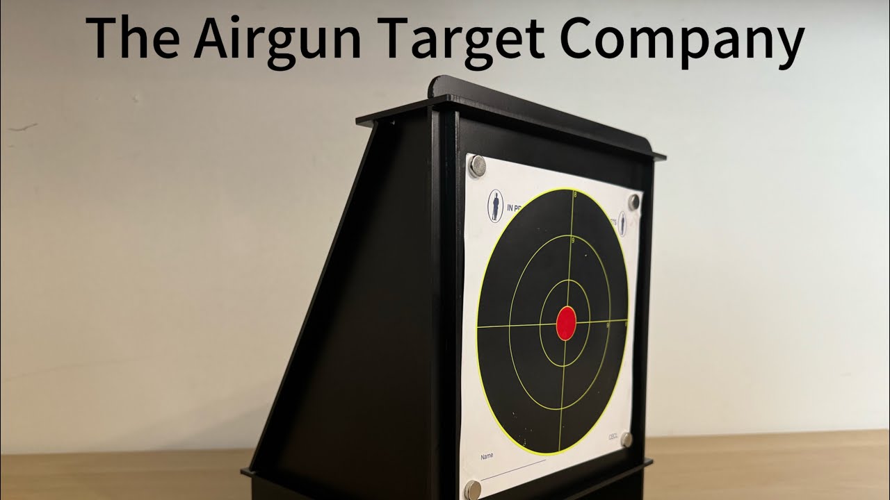 The Airgun Target Company’s Pellet Trap - YouTube