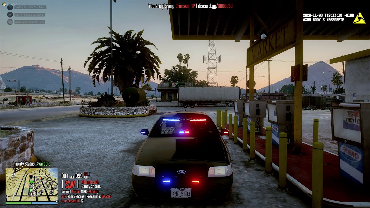 FiveM Code 3 Mastercom B Code 3 Siren - YouTube