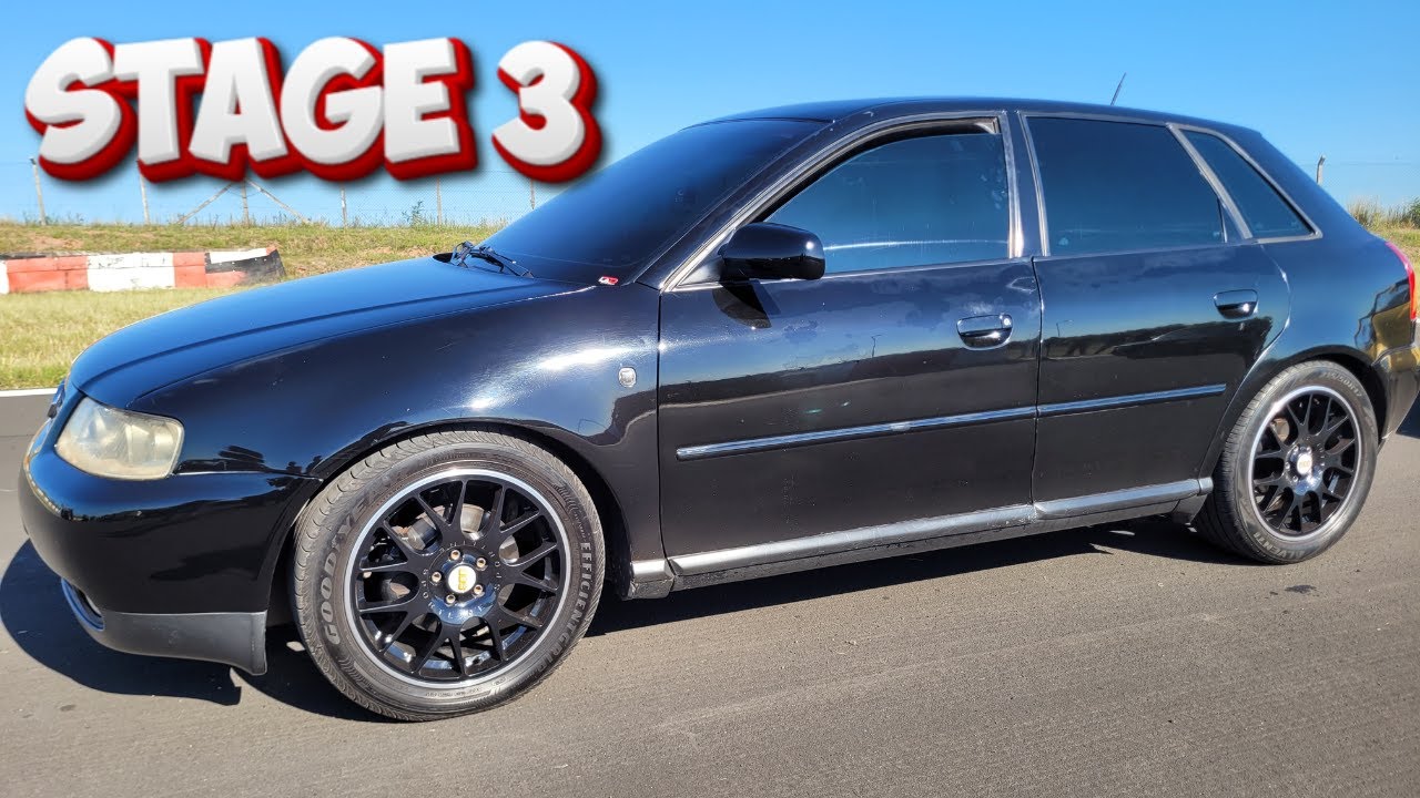 🚀 AUDI A 3 STAGE 3... VÁRIOS UPGRADES DE PERFORMANCE , CONFIRA! - YouTube