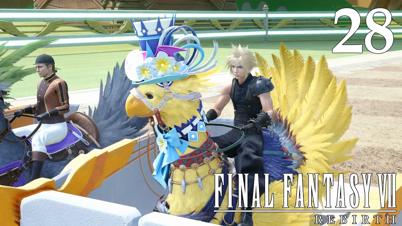 Final Fantasy VII Rebirth - 100% Walkthrough: Part 28 - Chocobo Racing ...