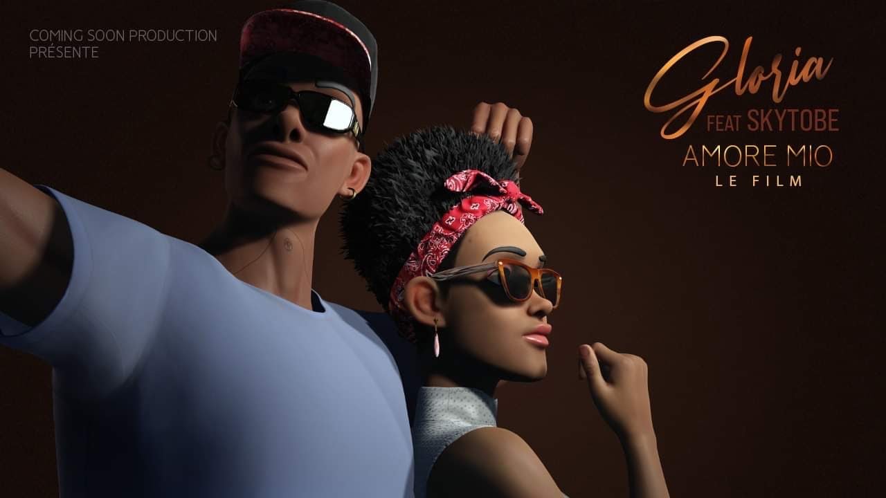 AMORE MIO - GLORIA ft SKYTOBE | CLIP OFFICIEL - YouTube