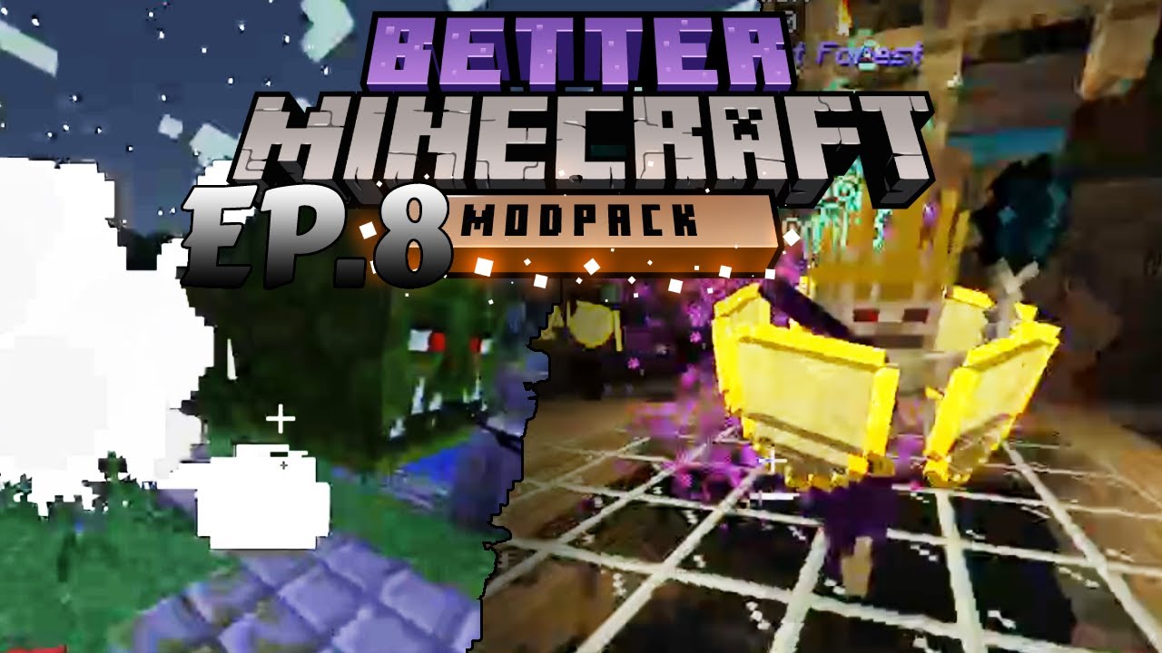 I beat 2 TWILIGHT FOREST BOSSES in better Minecraft - Better Minecraft ...