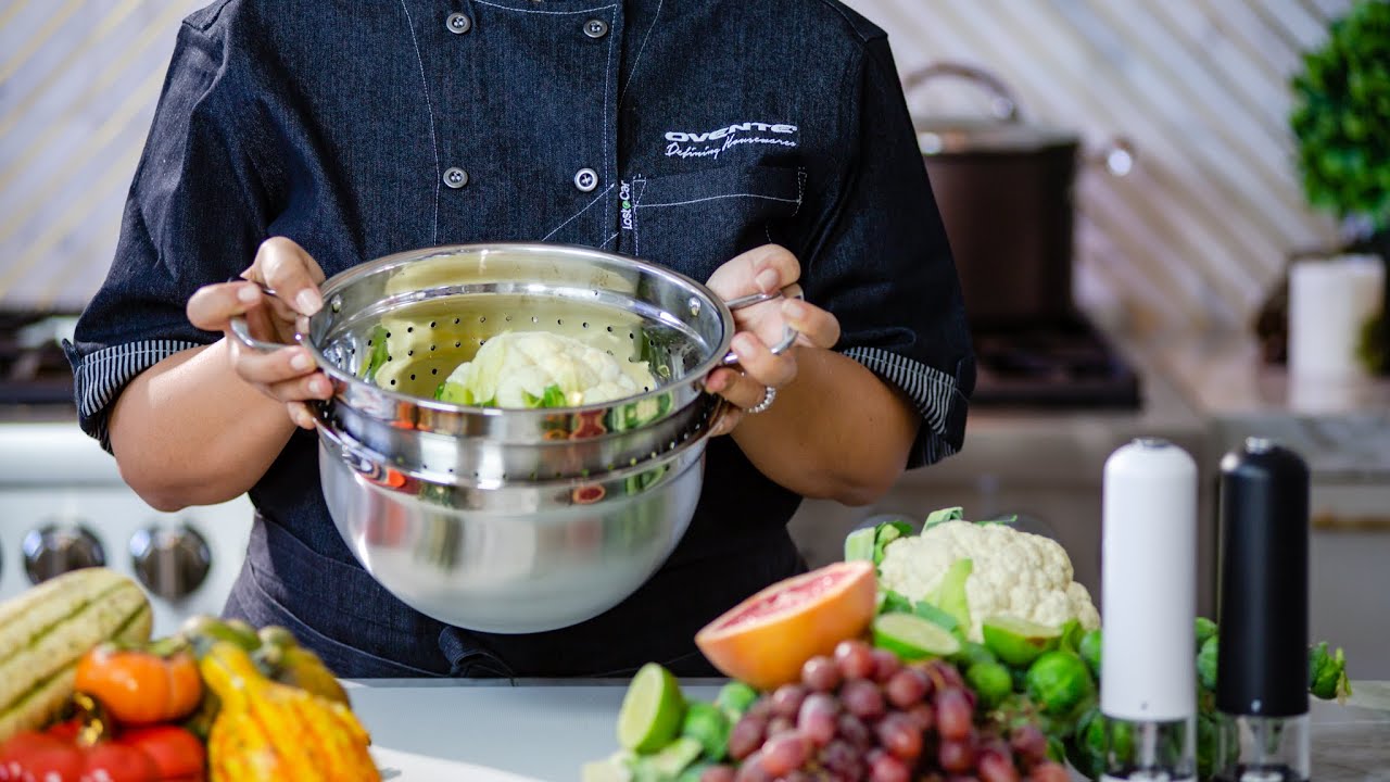 Chef Penny calls her Ovente Stainless Steel Mixing Bowls + Colander set ...