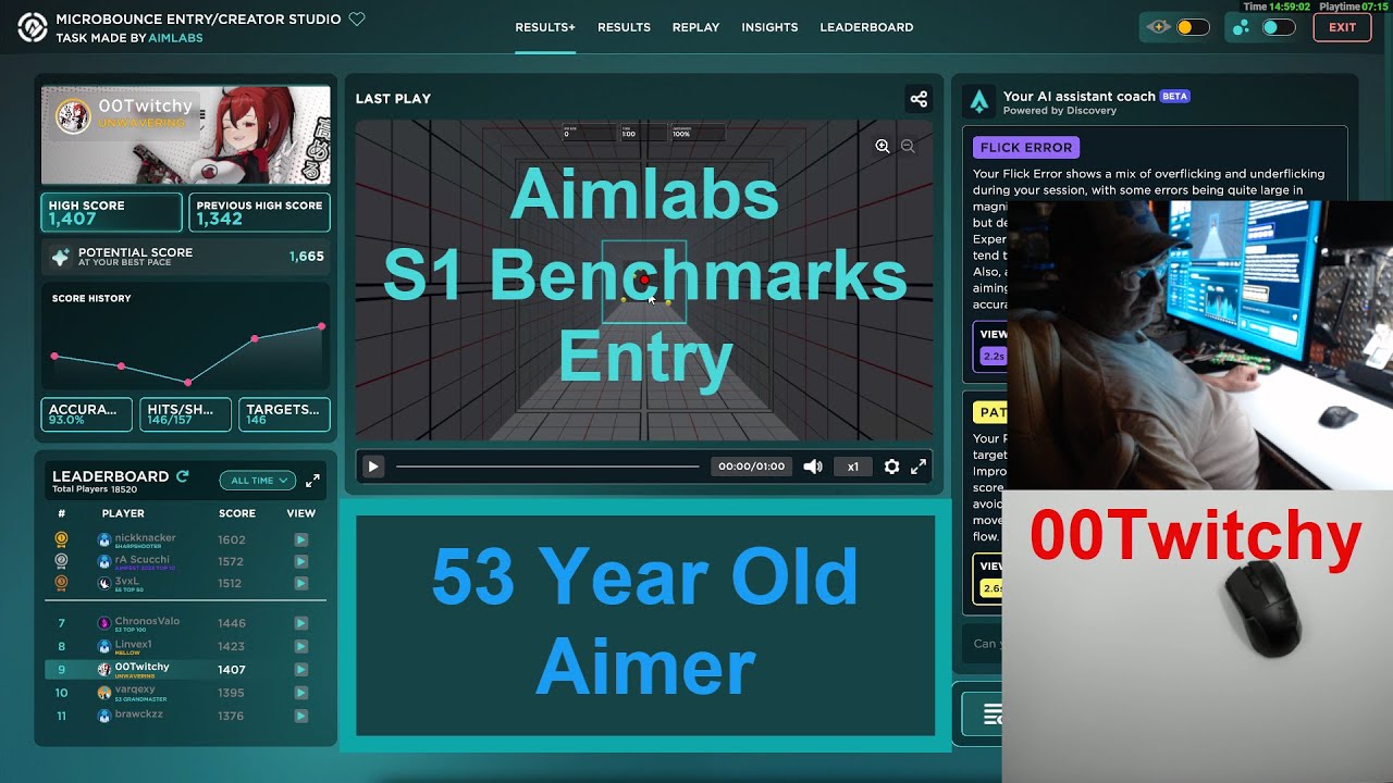 Microbounce Entry - 1407 (Top 10 Score) - YouTube