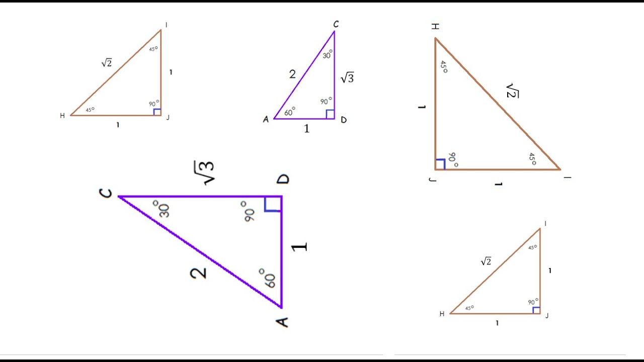 Triángulos Especiales - YouTube