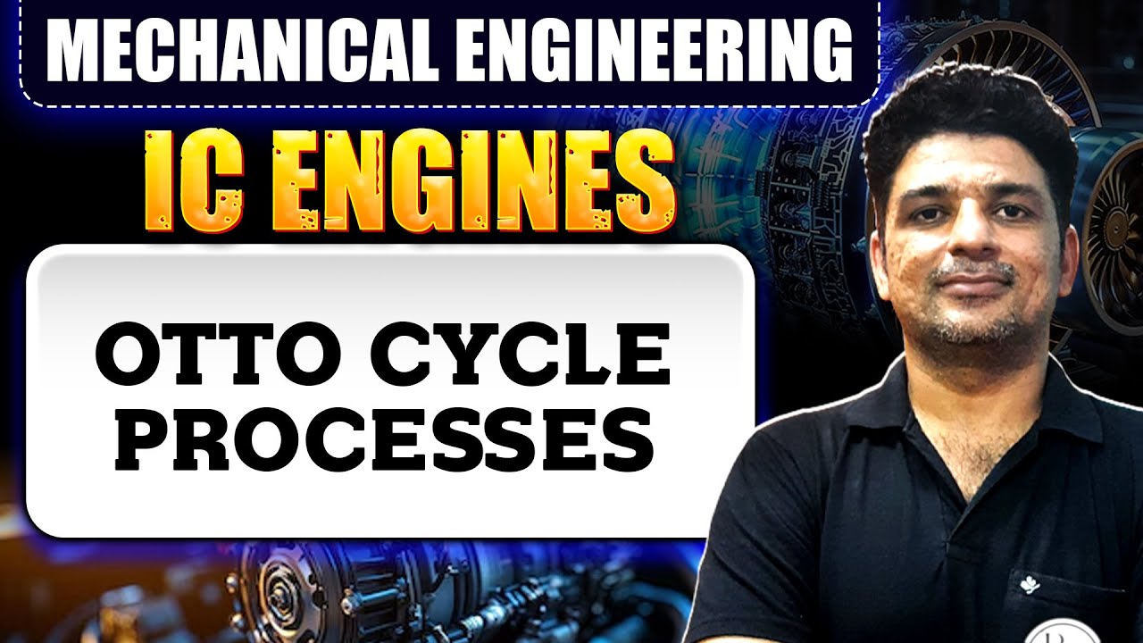 IC Engine | Otto Cycle Processes in IC Engine | Mechanical Engineering ...