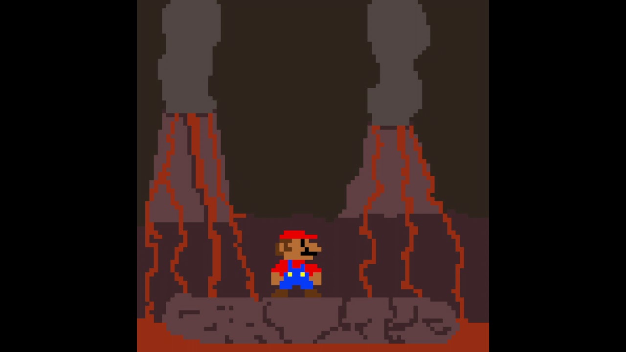 If Super Mario Bros. Had a Volcano Level - YouTube
