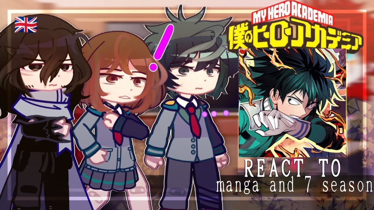 Class 1A react to Future Deku | Season 7 | MANGA SPOILERS | Izuku ...