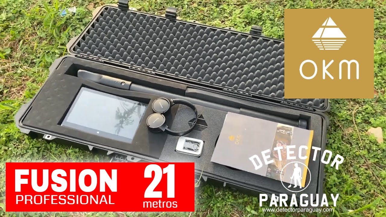 OKM Fusion Professional Scanner 3D Detector 21 metros - YouTube