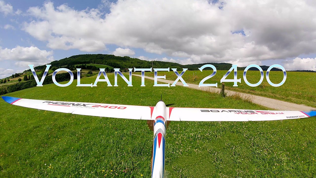 Volantex Phoenix 2400+ Caméra RUNCAM 4K - YouTube