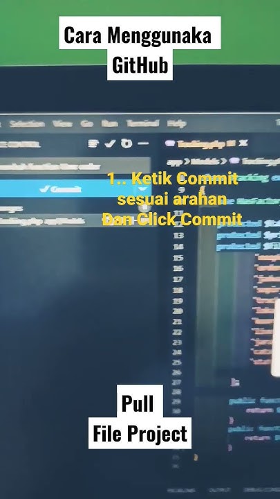 Cara Menggunakan GitHub Pull hasil Project dalam 1 Menit - YouTube