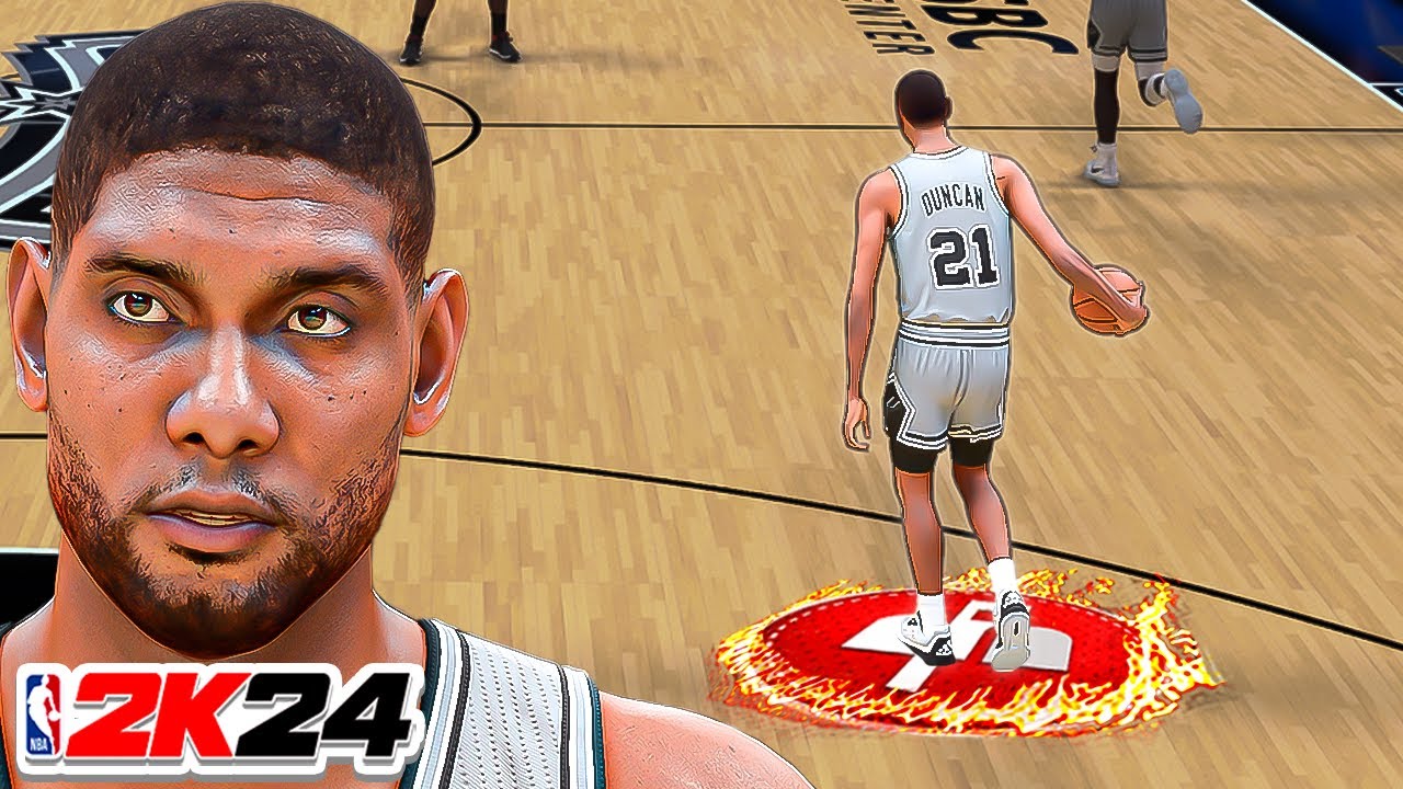 2004 Tim Duncan Is The FUNDAMENTAL GOAT In NBA 2k24 Play Now Online ...