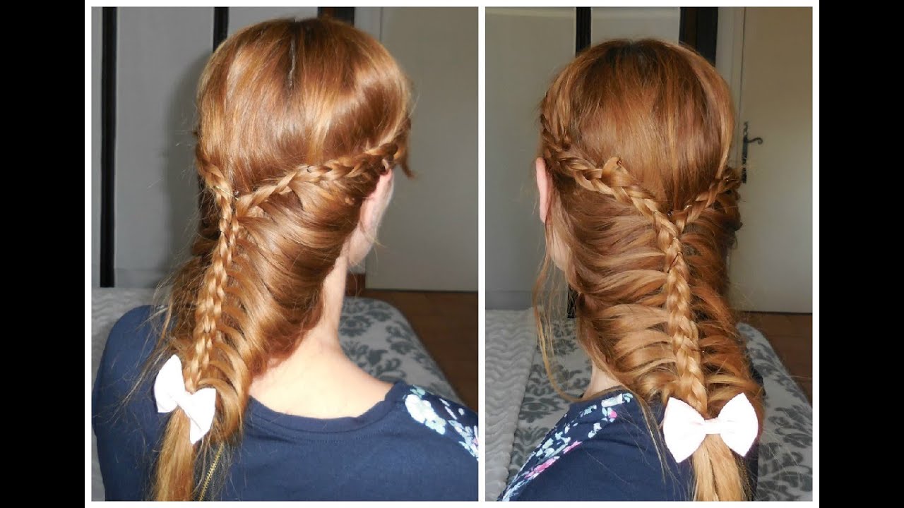 Tresse papillon / Butterfly braid - YouTube