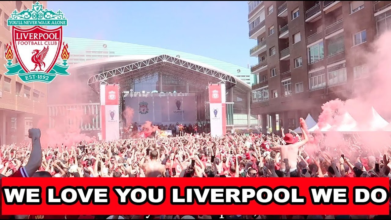 BOSS NIGHT: We Love you Liverpool we do! (Lyrics) . Champions League ...