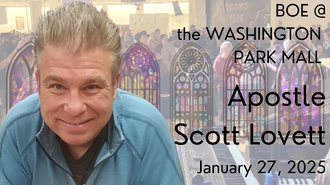 Apostle Scott Lovett | Bartlesville OK Outpouring Experience | 1.27. ...