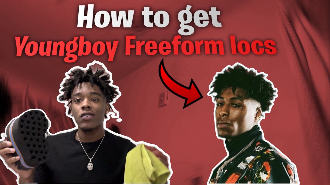 How to get NBA Youngboy Freeform Locs *QUICK & EASY*!!🔥🔥(Hair Tutorial ...
