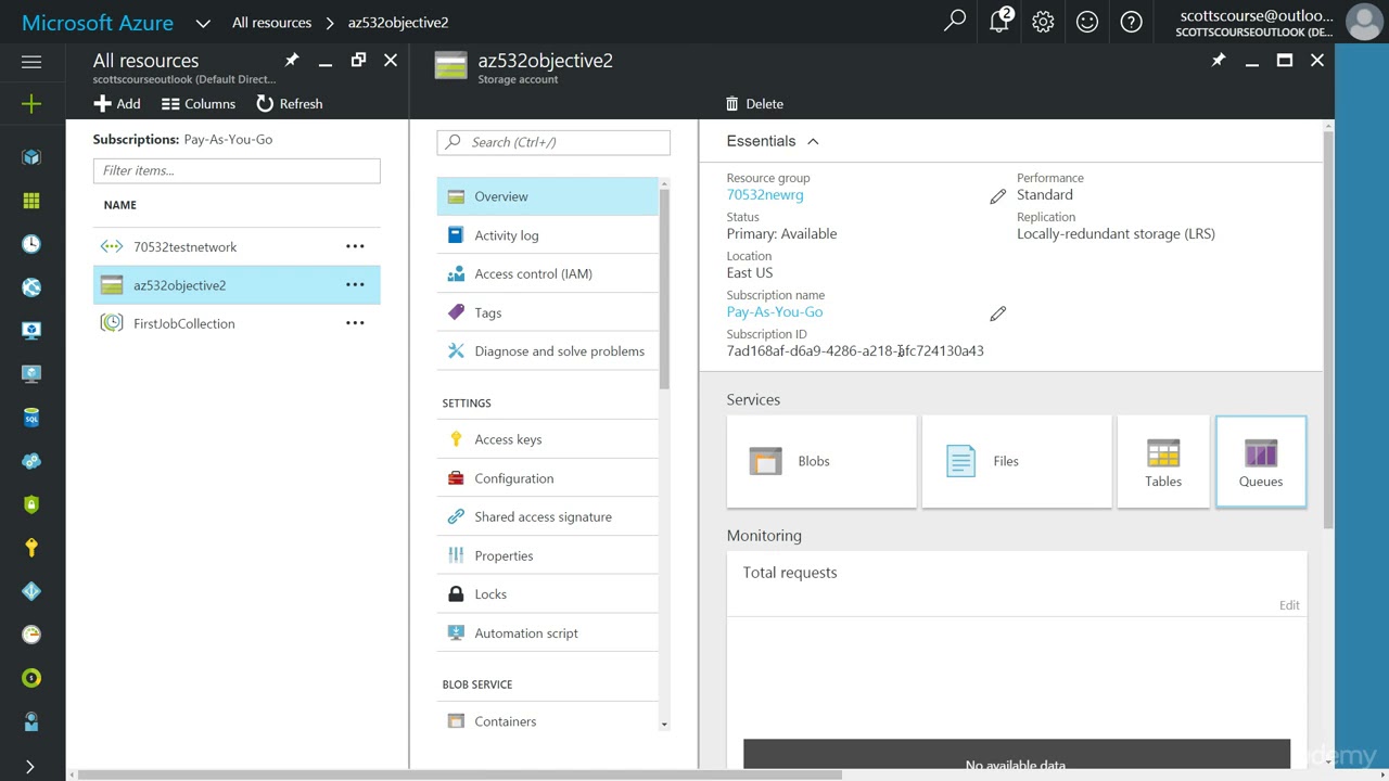 70-532 Developing Microsoft Azure Solutions Certification : Access ...