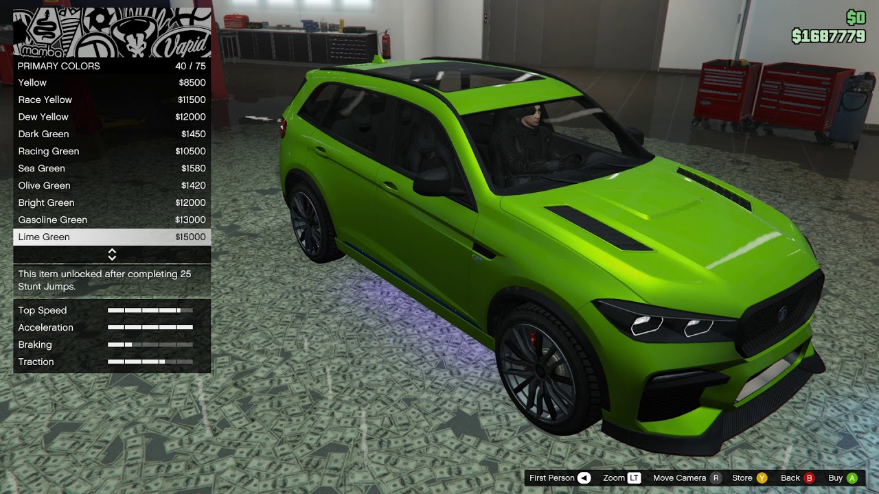 GTA Online Ubermacht Rebla GTS Customization - YouTube