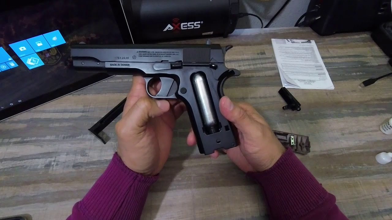 #8 Pistola Mendoza Mod. 1911 - YouTube