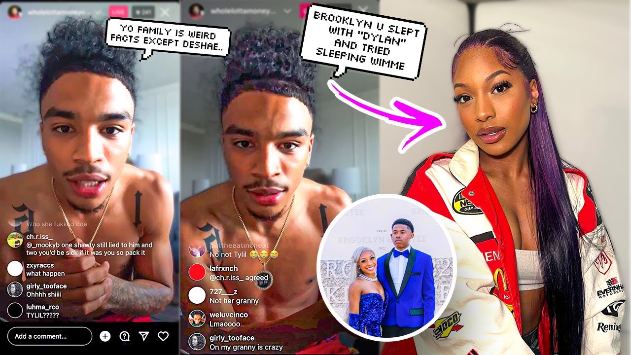 JAY CINCO ON IG LIVE STATING😳 *BROOKLYN FROST YOU SLEPT WITH DYLAN* 💔😢I ...