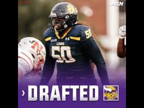 Minnesota Vikings Draft DT Levi Drake Rodriguez - YouTube