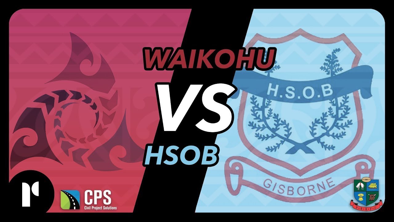 WAIKOHU vs HSOB 🔴 - Poverty Bay Rugby 2024 - YouTube