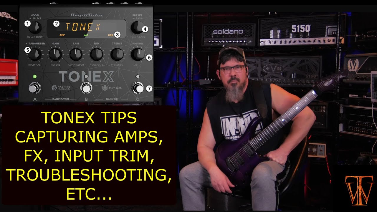 ToneX Tips, Capturing, Input Trim, FX, Etc.. #ikmultimedia #tonex - YouTube