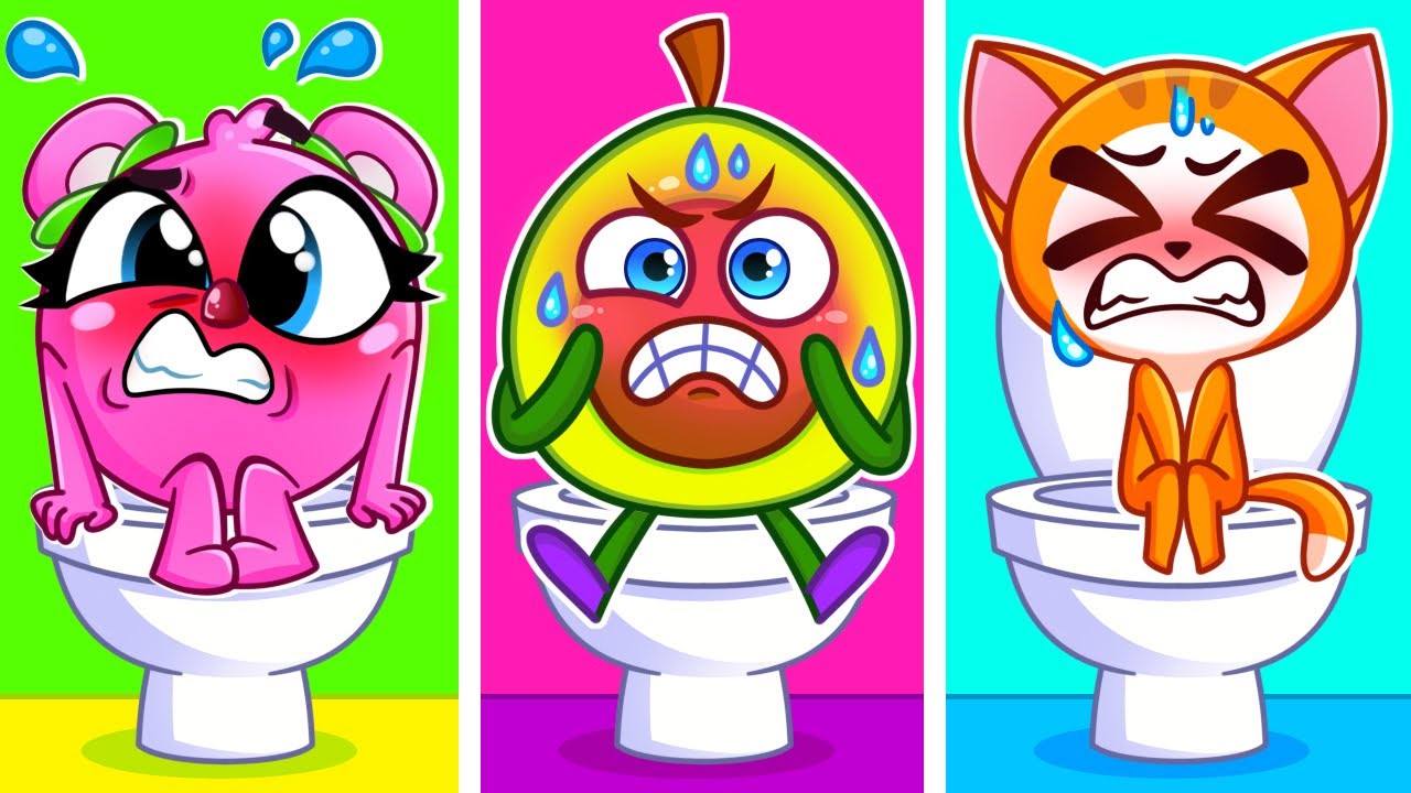 Poo Poo Story | Potty Training Songs 😅🚽+More Best Funny Songs and ...